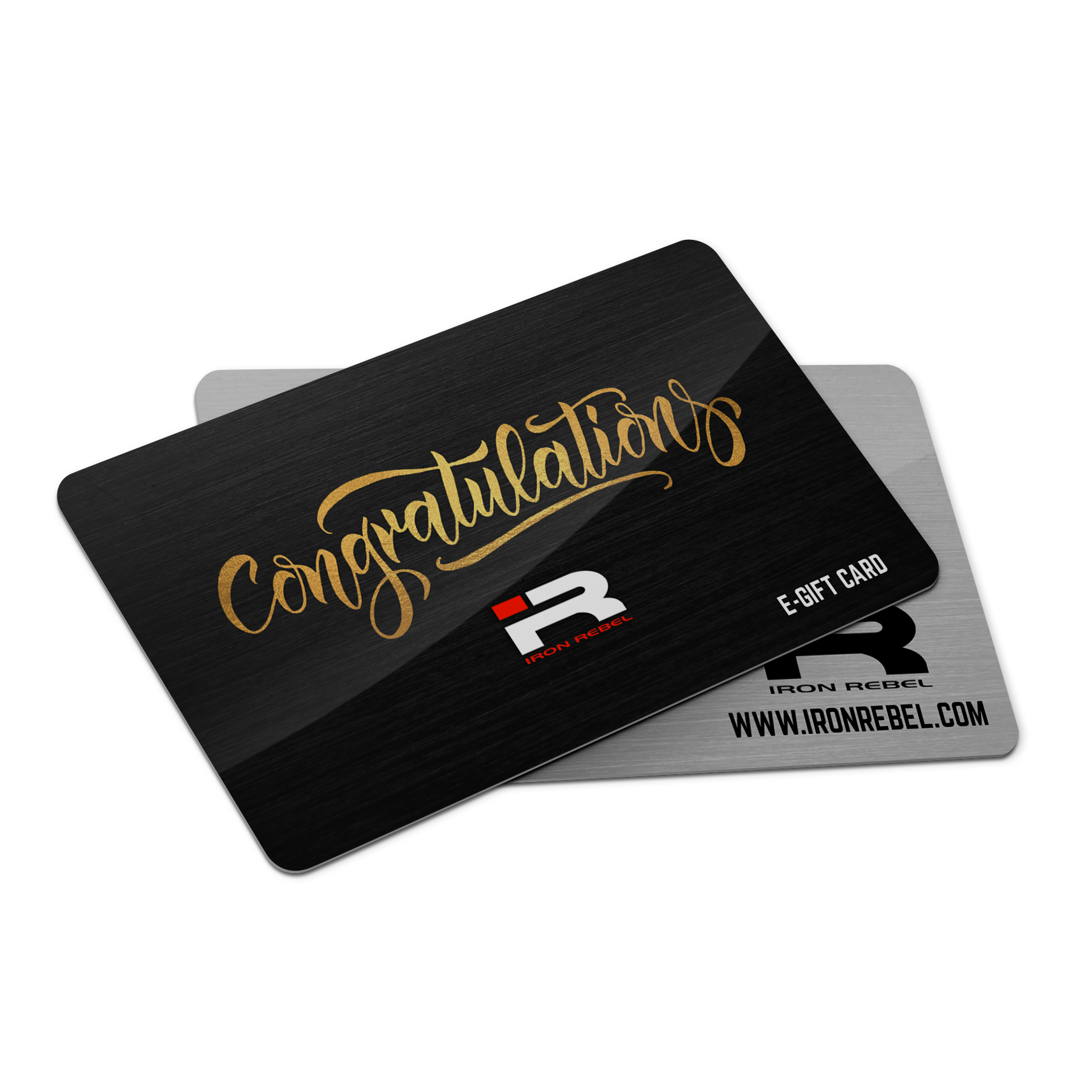 'Congratulations' Iron Rebel Gift Card – Perfect for Bodybuilders ...